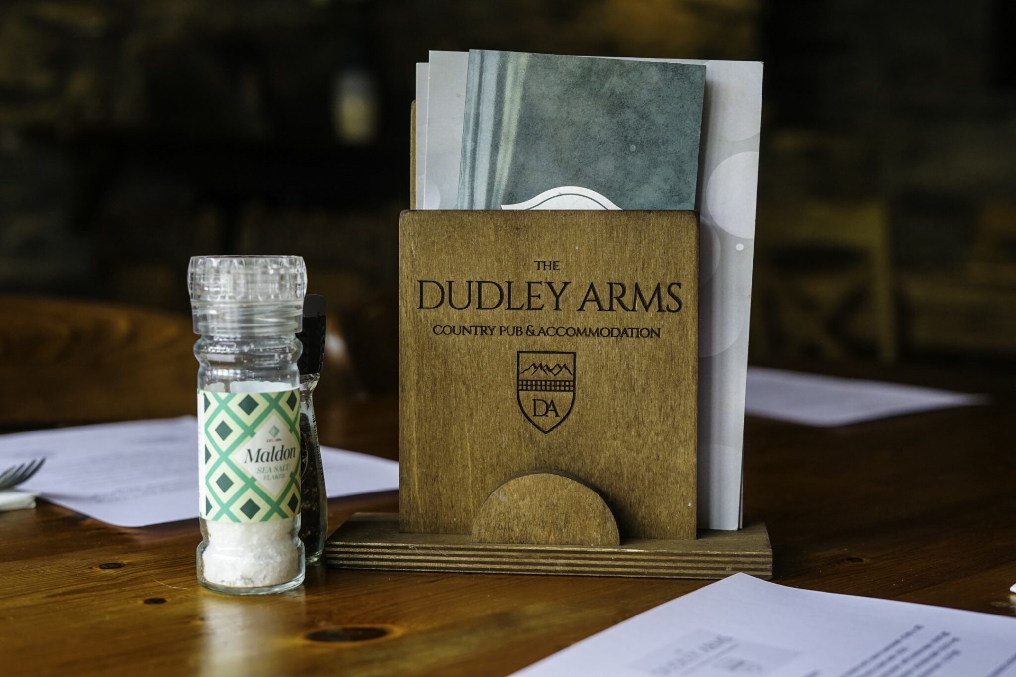 Our Menus - The Dudley Arms - Llandrillo
